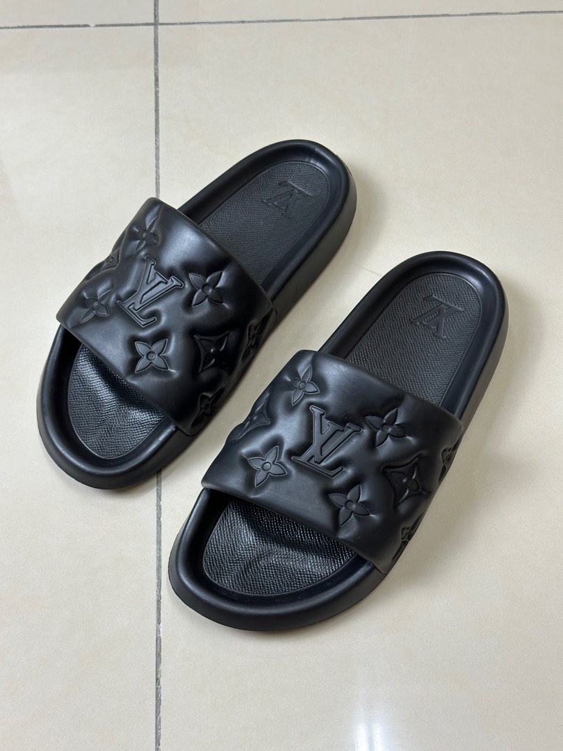 Louis Vuitton LV Waterfront Mule Slide, Men's Fashion, Footwear ...