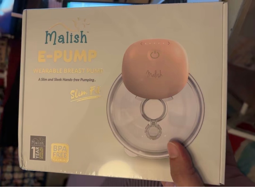 Single With Apps-Malish E-Pump Slim Fit Wearable Handsfree Pump, Babies ...