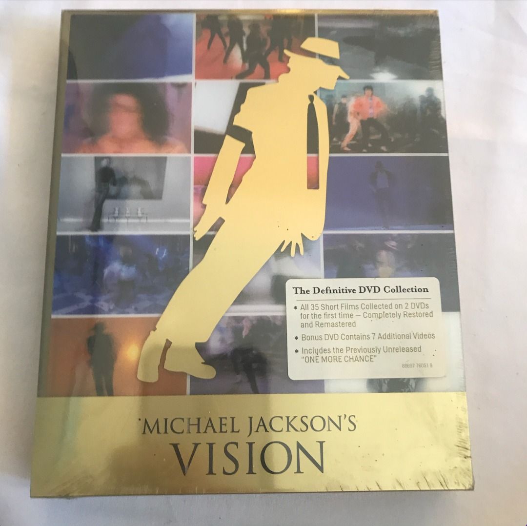Michael Jackson 'Vision' DVD Collection, Hobbies & Toys, Music & Media ...