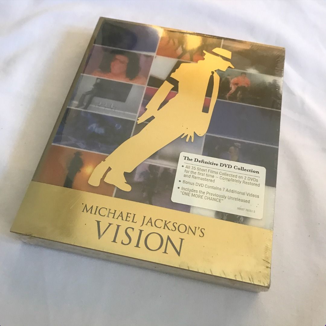 Michael Jackson 'Vision' DVD Collection, Hobbies & Toys, Music & Media ...