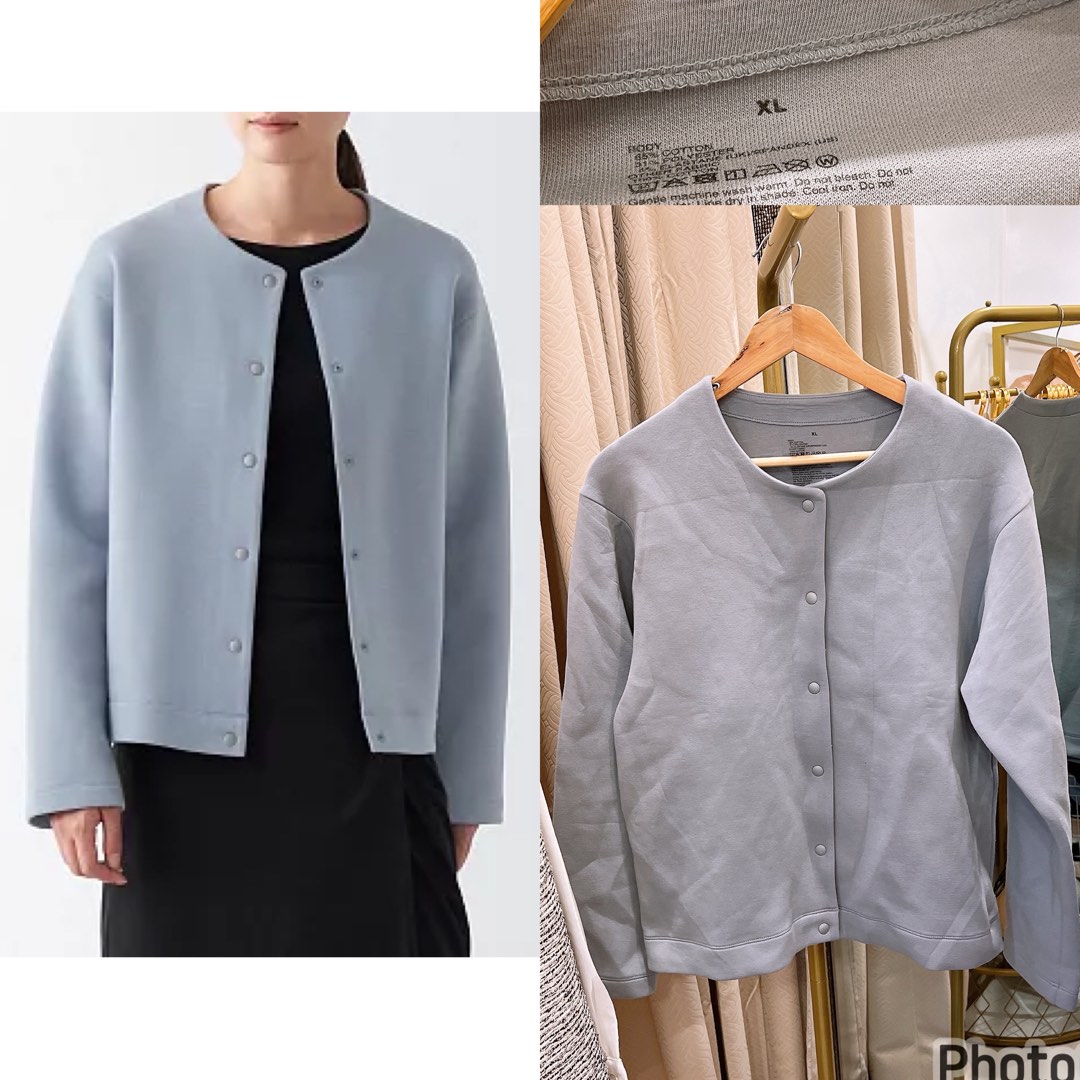 Muji Jacket, Women's Fashion, Coats, Jackets and Outerwear on Carousell