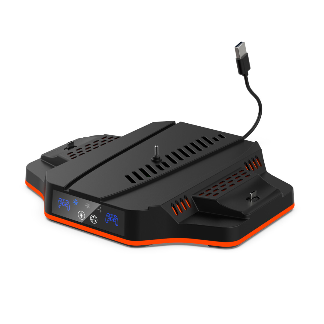 Dobe Multifunctional Cooling Stand for PS5 Slim Console TP5-3583, Video ...