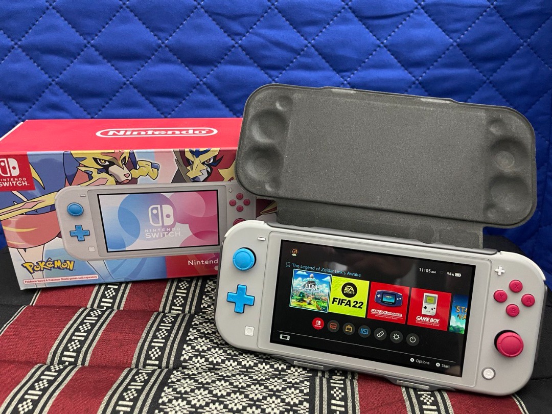 Nintendo Switch Lite Pokemon Sword and Shield Edition - Pristine ...
