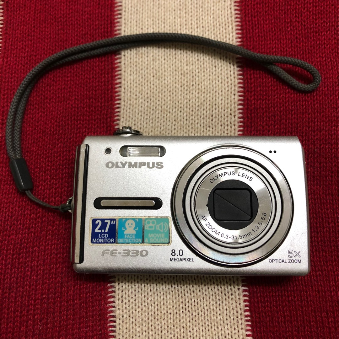 Olympus FE-330 Camera Digital CCD, Photography, Cameras on Carousell