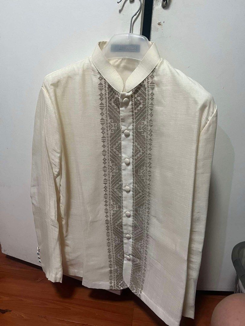 ONESIMUS original barong, Men's Fashion, Tops & Sets, Formal Shirts on ...