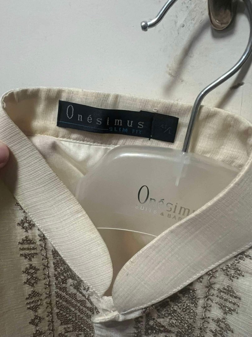 ONESIMUS original barong, Men's Fashion, Tops & Sets, Formal Shirts on ...