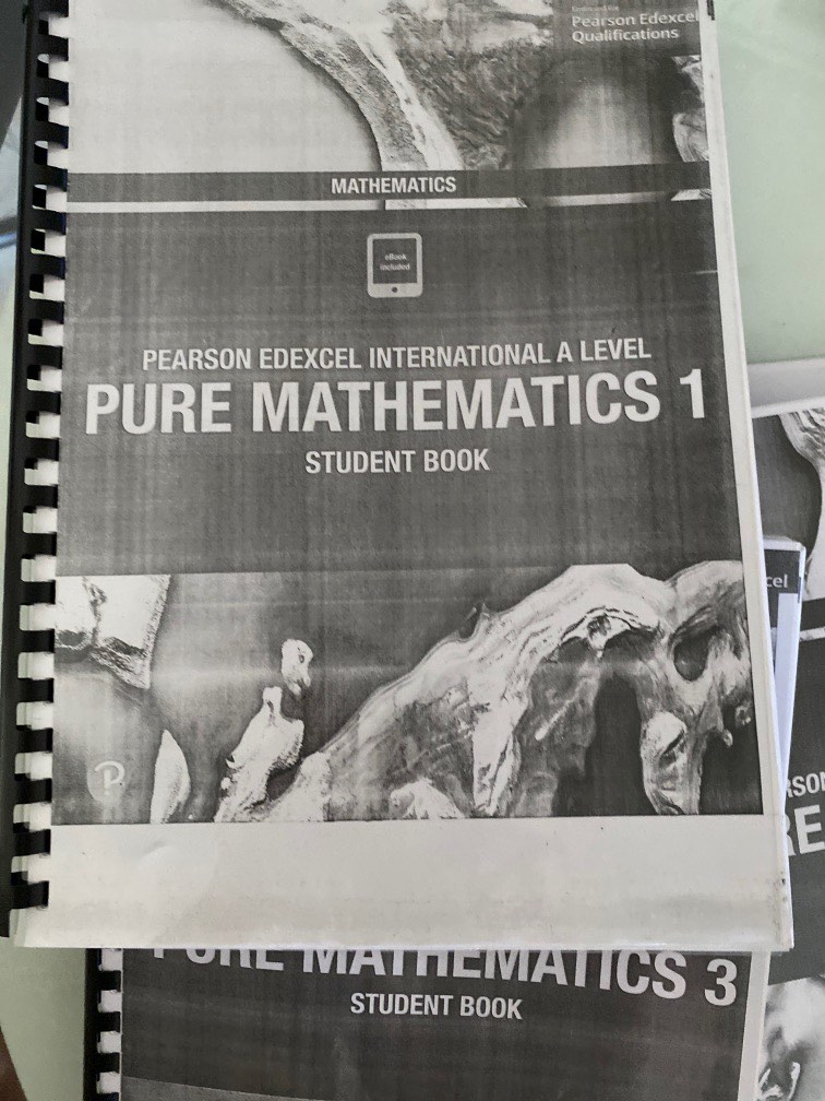 Pearson IAL pure maths P1 P3 P4 textbooks for sale, Hobbies & Toys ...