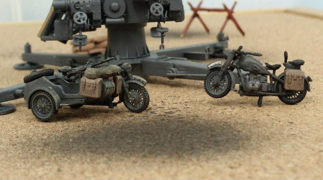 PMA WWII German Army BMW R75 Motor Diorama, Hobbies & Toys ...