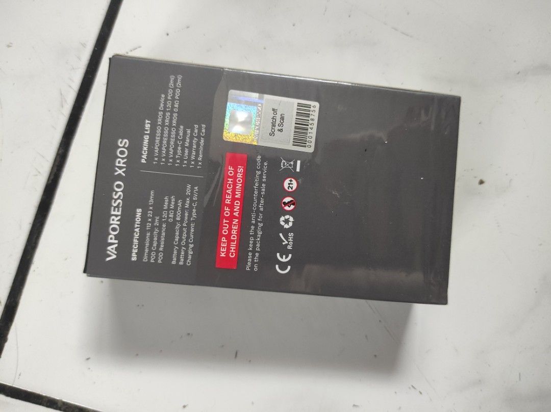 Pod VAPORESSO XROS BATIK Edt, Barang Yang Dicari di Carousell