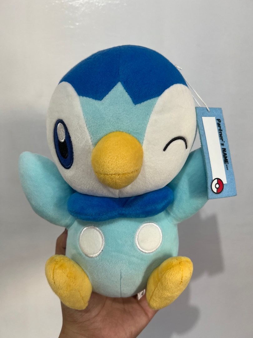 Pokemon piplup wink mofugutto Hello partner, Hobbies & Toys, Toys ...