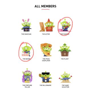 BNIF Popmart Disney Pixar Alien Immersive Experience, Hobbies & Toys ...