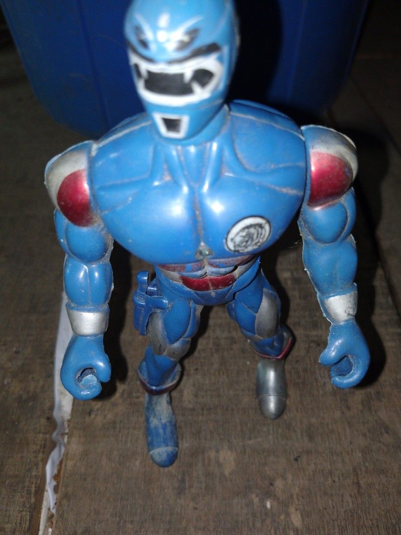 Power ranger weapon blue, Toys & Collectibles, Mainan di Carousell