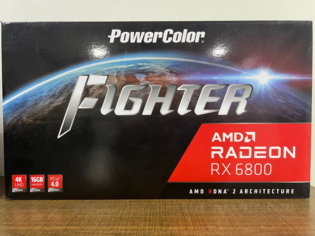Powercolor 6800 Fighter 16GB, Computers & Tech, Parts & Accessories ...