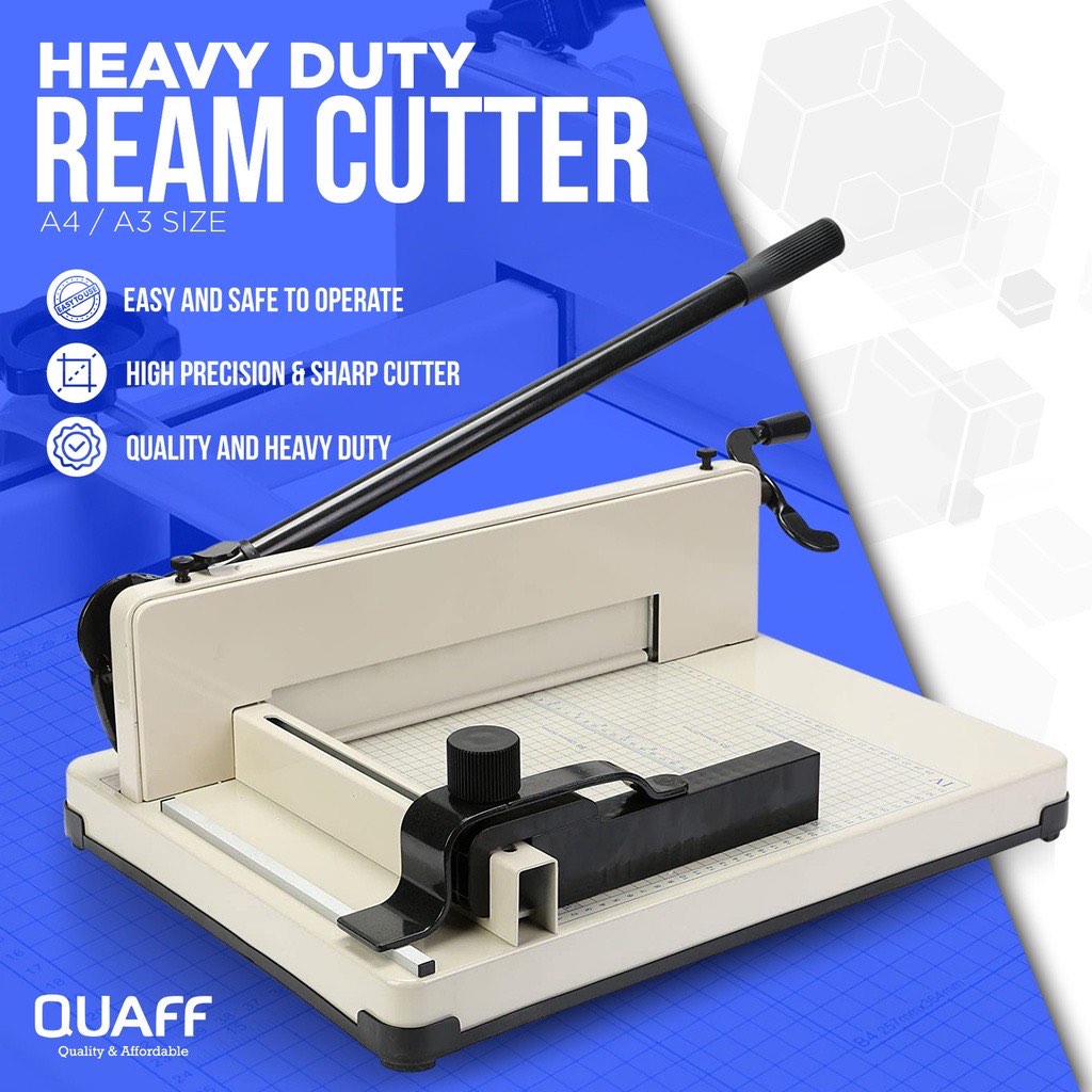 QUAFF HEAVY DUTY REAM CUTTER A4 size, Hobbies & Toys, Stationary ...