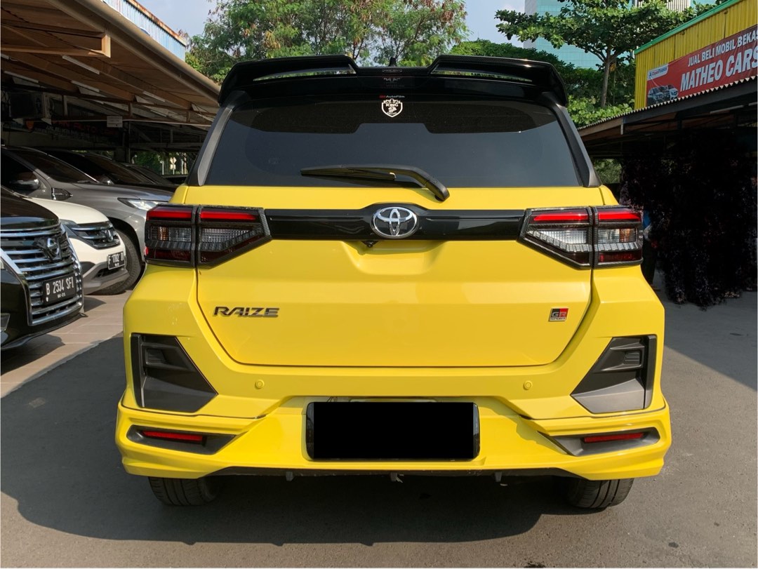 RAIZE GR SPORT AT KUNING 2022, Mobil & Motor, Mobil untuk Dijual di ...