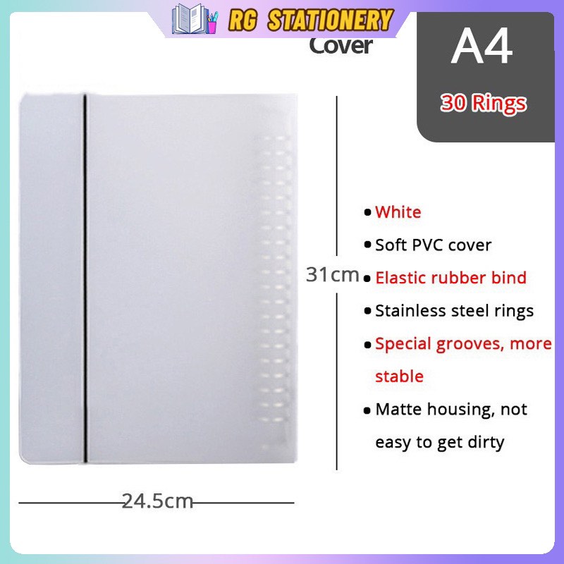 Refillable Binder Notebook (A4) Bundle, Hobbies & Toys, Stationary ...