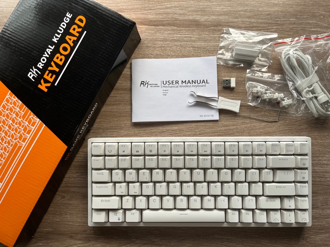 RK84 Keyboard & Dupe Astrolokeys Keycaps Set, Computers & Tech, Parts ...