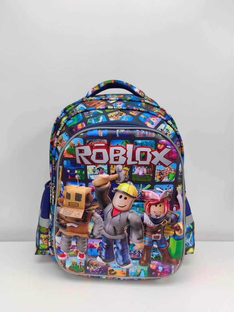 Roblox minecraft backpacks 16inches for kids, Women's Fashion, Bags ...