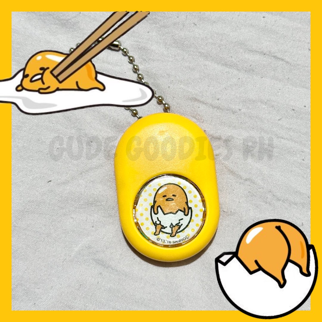 Sanrio Gudetama Battery-Operated Talking Keychain, Hobbies & Toys, Toys ...