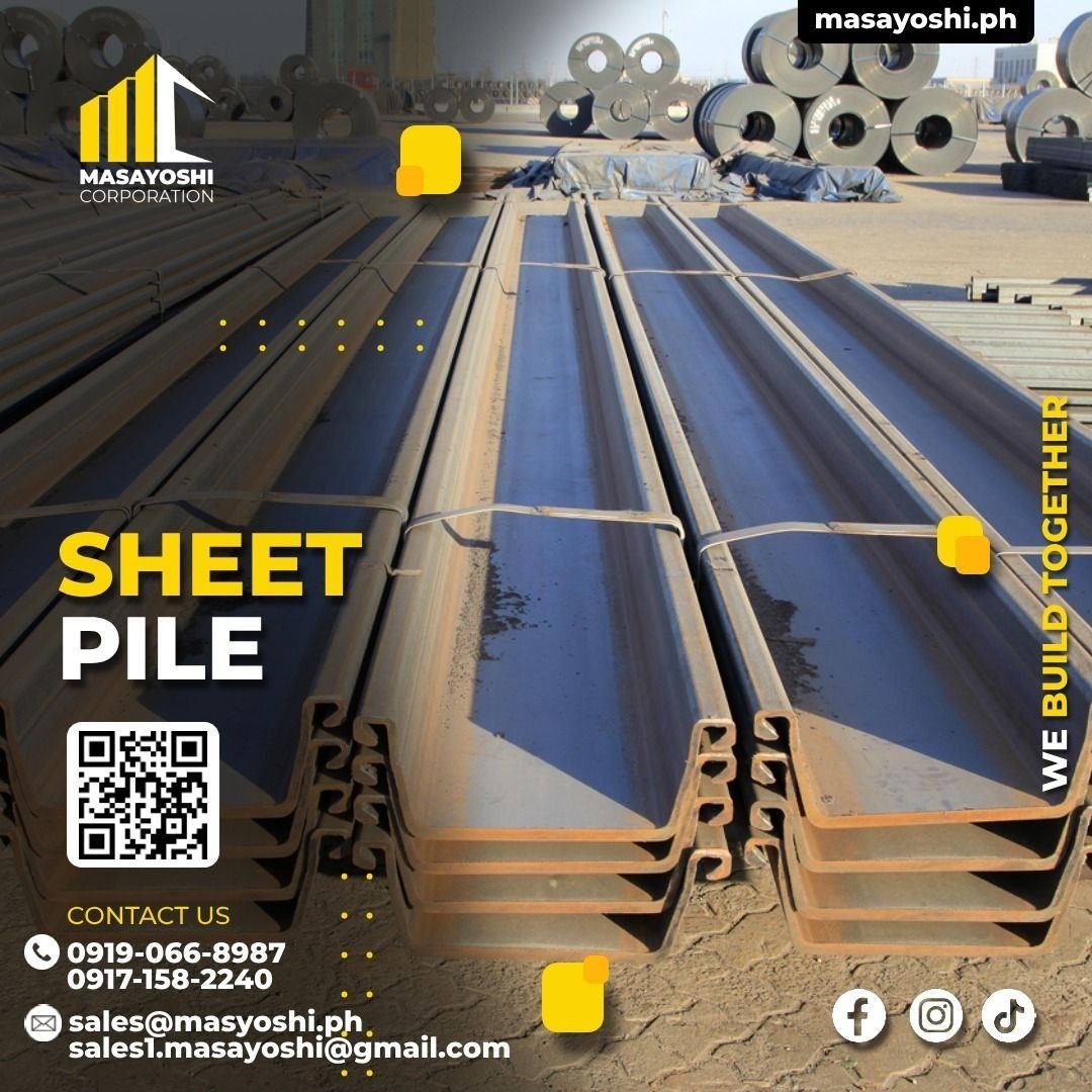 Sheet Pile | Pile Wall | Cofferdam | Construction Materials | Retaining ...