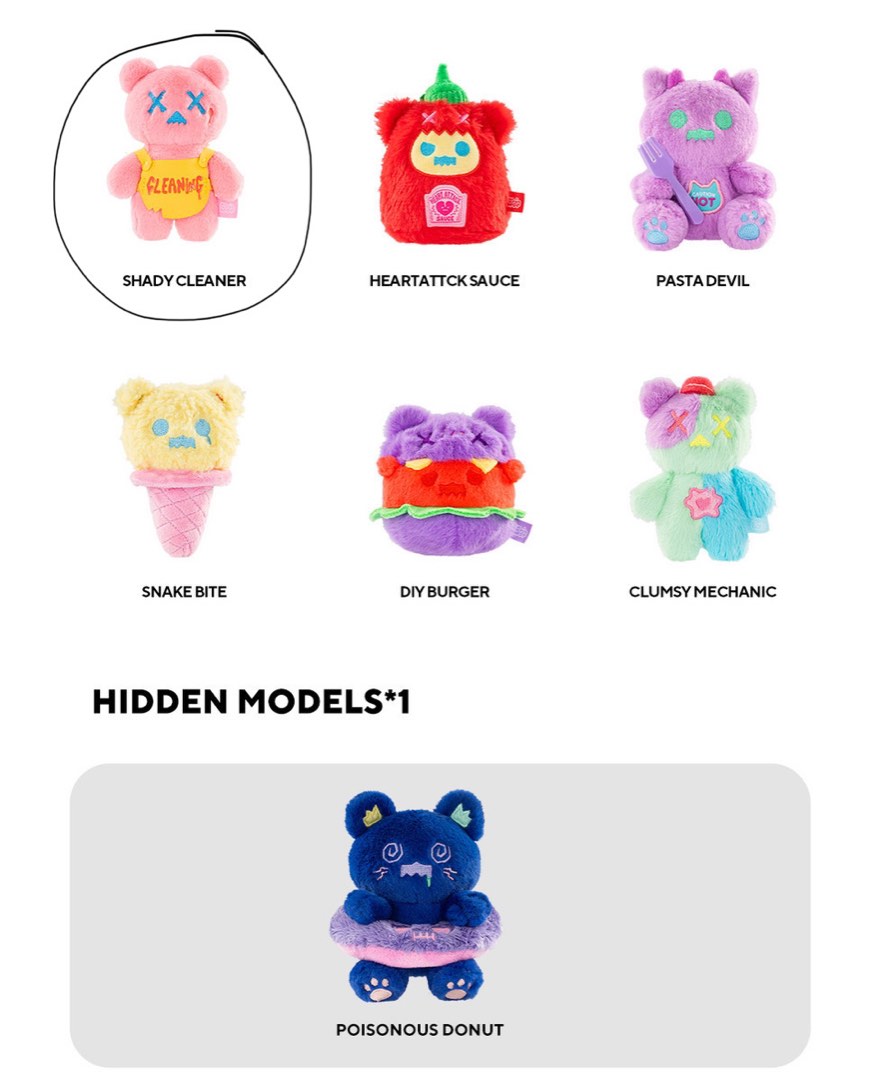 Shin Woo Ghost Dinner Plush Keychain, Hobbies & Toys, Toys & Games on ...