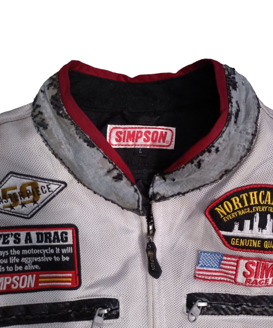 SIMPSON RACING JACKET, Men's Fashion, Coats, Jackets and Outerwear on ...