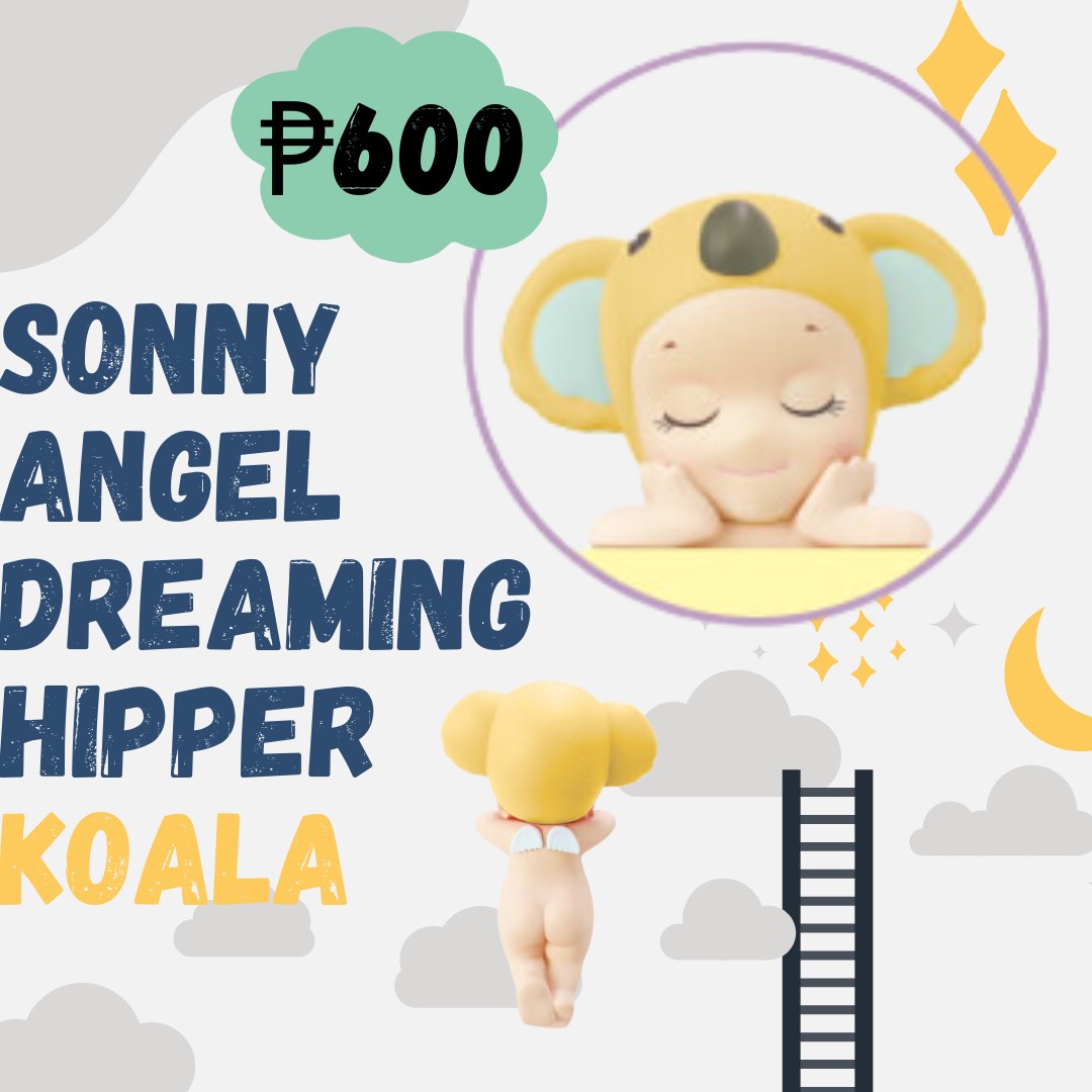 SONNY ANGEL : DREAMING HIPPER (KOALA), Hobbies & Toys, Toys & Games on ...