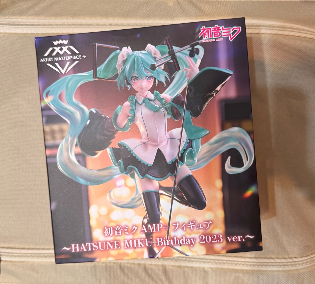 【全新非夾出】Square Enix [AMP+ Figure] - 初音未來 Birthday 2023 Ver., 興趣及遊戲, 玩具 ...