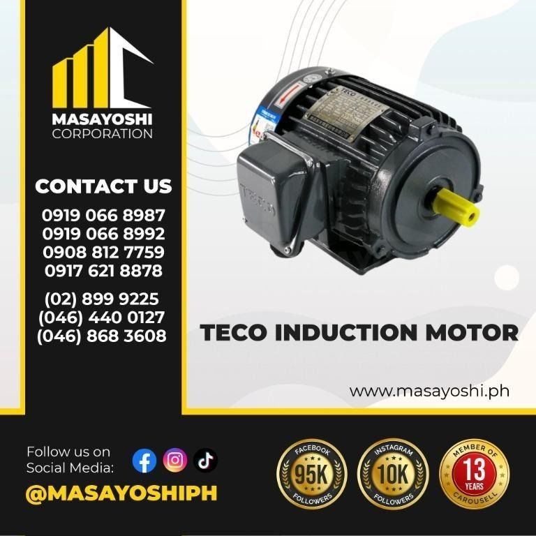 Teco Induction Motor | Motor | Electric Motor, Commercial & Industrial ...
