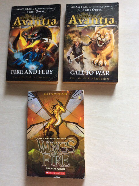 The chronicles of Avantia : Fire and fury / call to war /wings of fire ...