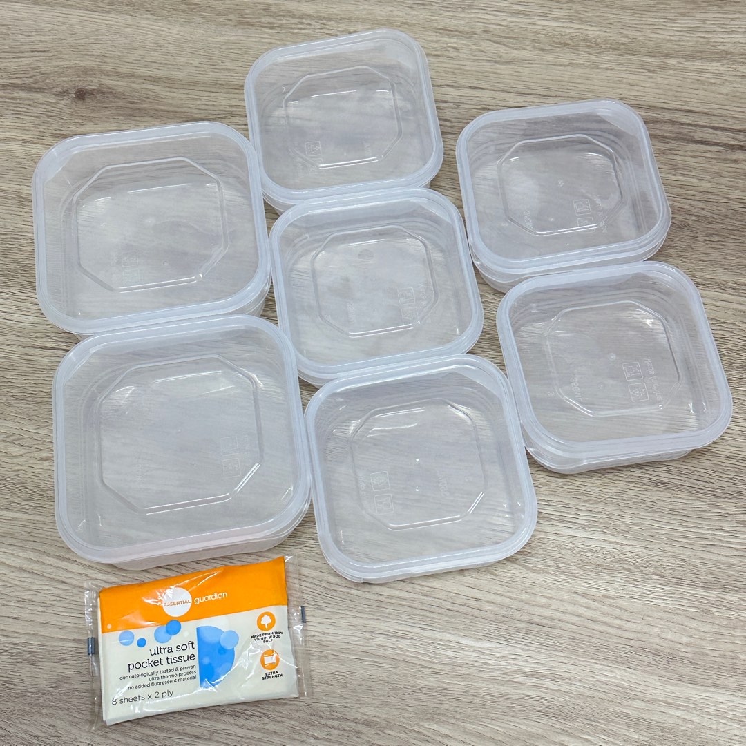 Transparent Tupperware, Furniture & Home Living, Kitchenware ...