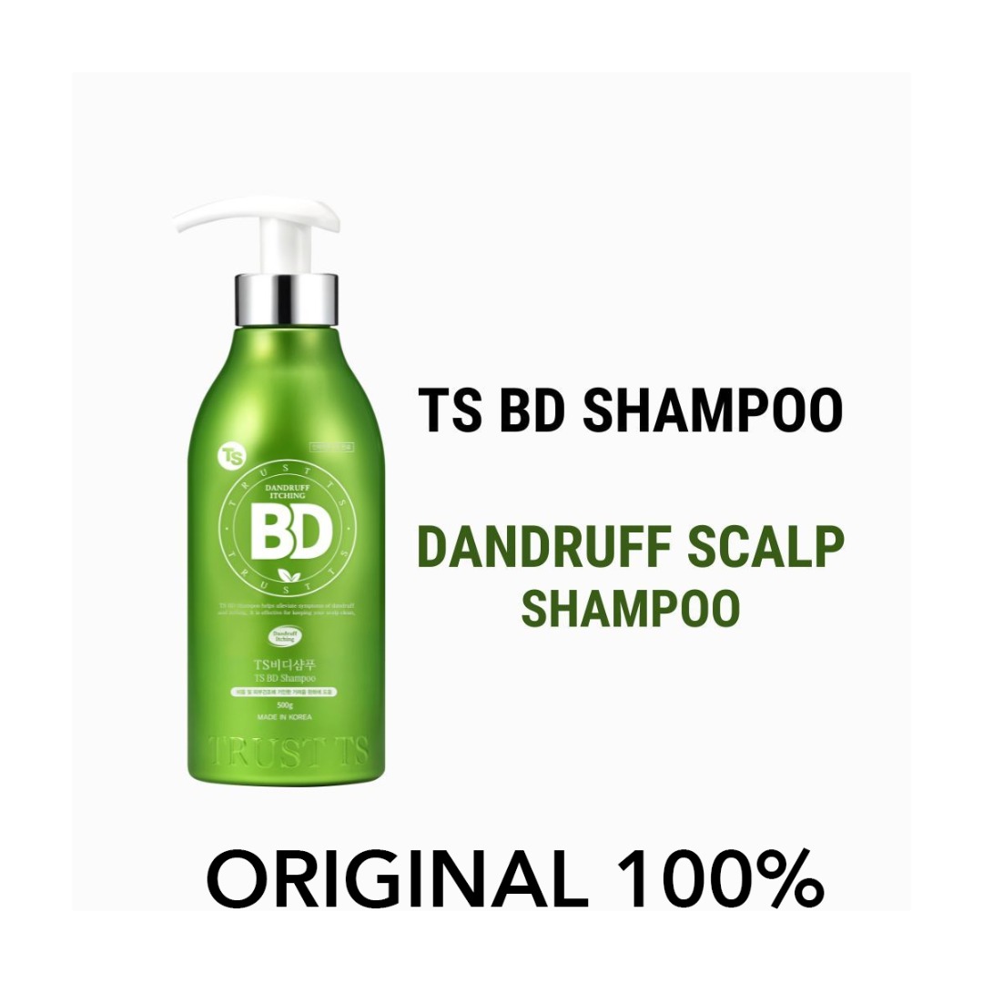 TS BD Shampoo 500ml - For Dandruff and Itching Scalp, Beauty & Personal ...