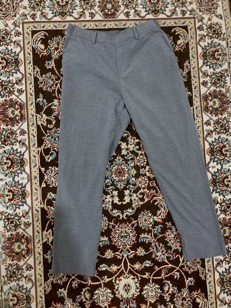 Uniqlo ankle pants slacks, Men's Fashion, Bottoms, Trousers on Carousell