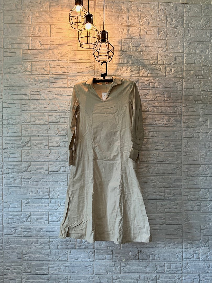 Uniqlo Hana Tajima Dress, Women's Fashion, Muslimah Fashion, Dresses on ...