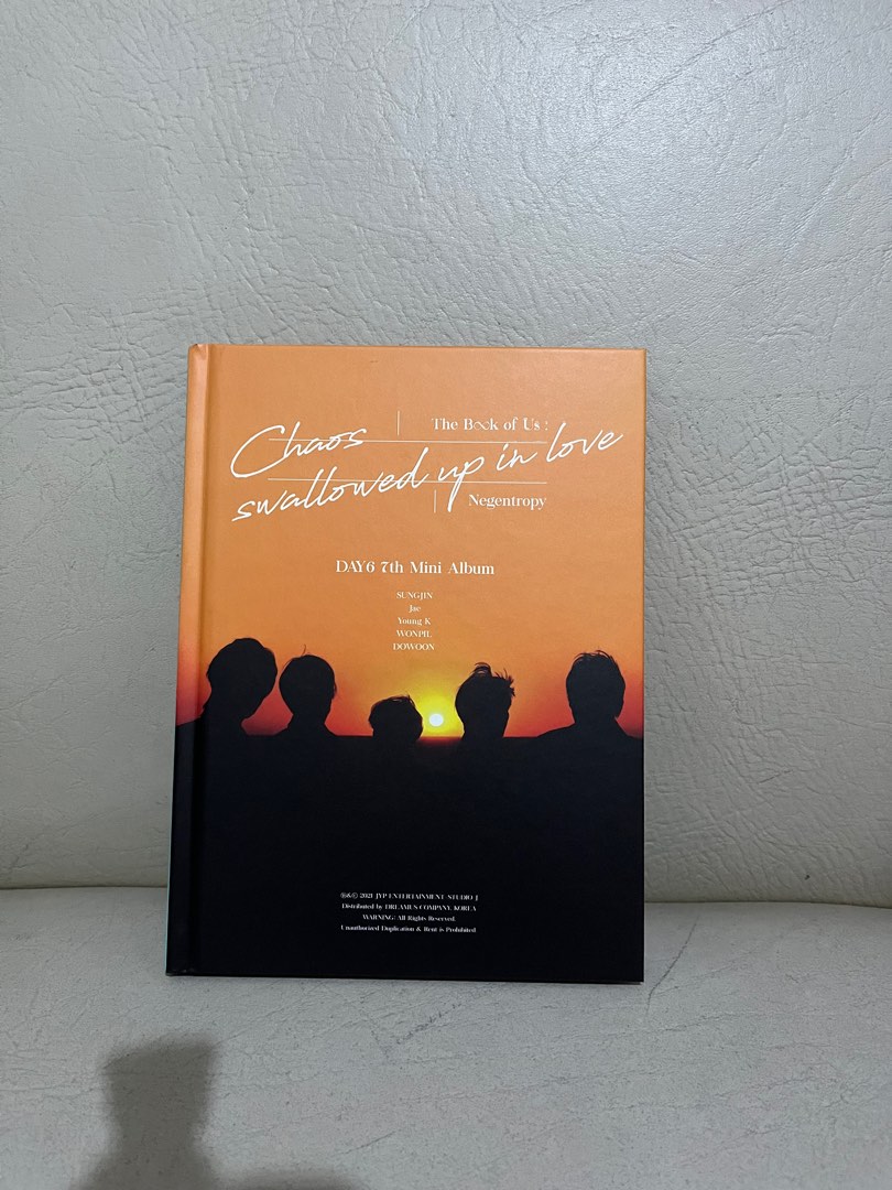 [UNSEALED] DAY6 The Book of Us: Negentropy - Only ver., Hobbies & Toys ...