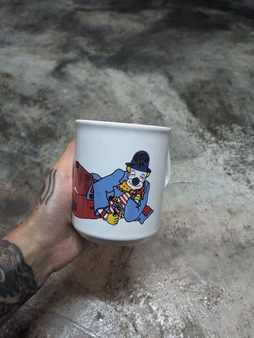 Vintage Clown Mug - Made in England, Hobbies & Toys, Collectibles ...