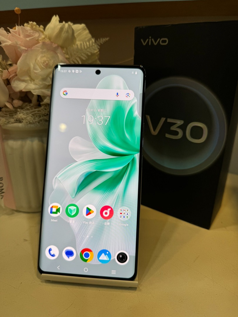 【艾爾巴二手】Vivo V30 V2318 12G/512G 6.78吋 青澈#二手機#保固中#漢口店37873, 手機及配件, 手機 ...