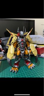 Digimon SkullGreymon 20cm Skull Greymon PVC Figure Statue Garurumon wargreymon MetalGarurumon ...