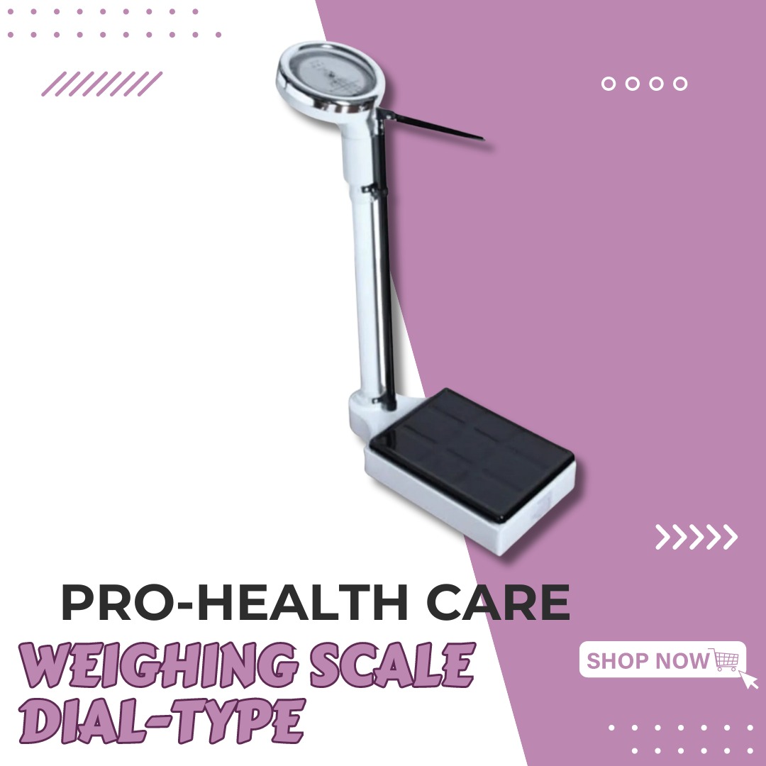 WEIGHING SCALE DIAL-TYPE, Health & Nutrition, Health Monitors ...