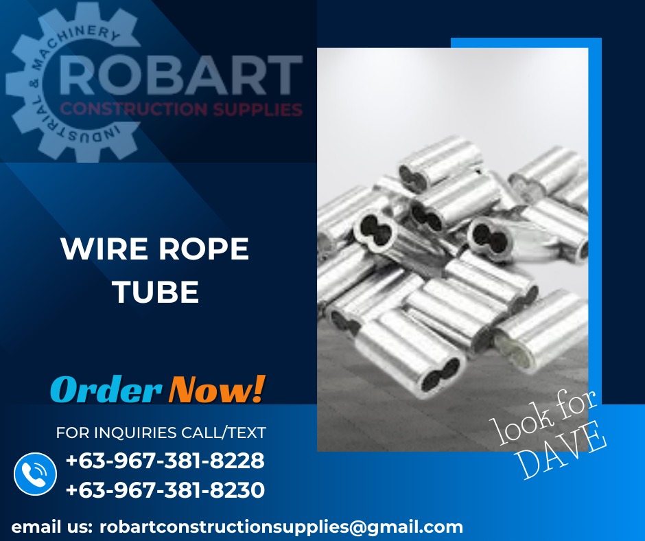 WIRE ROPE TUBE, Commercial & Industrial, Industrial Equipment on Carousell