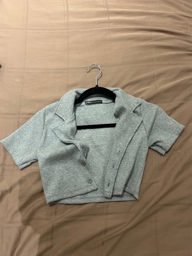 Zara Polo, Women's Fashion, Tops, Shirts on Carousell