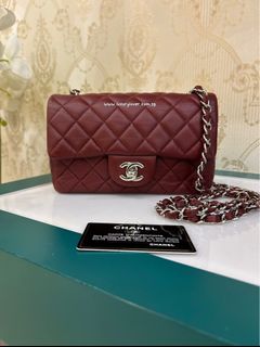 CHANEL MINI RECTANGULAR BLACK CAVIAR SHW, Luxury, Bags & Wallets on ...