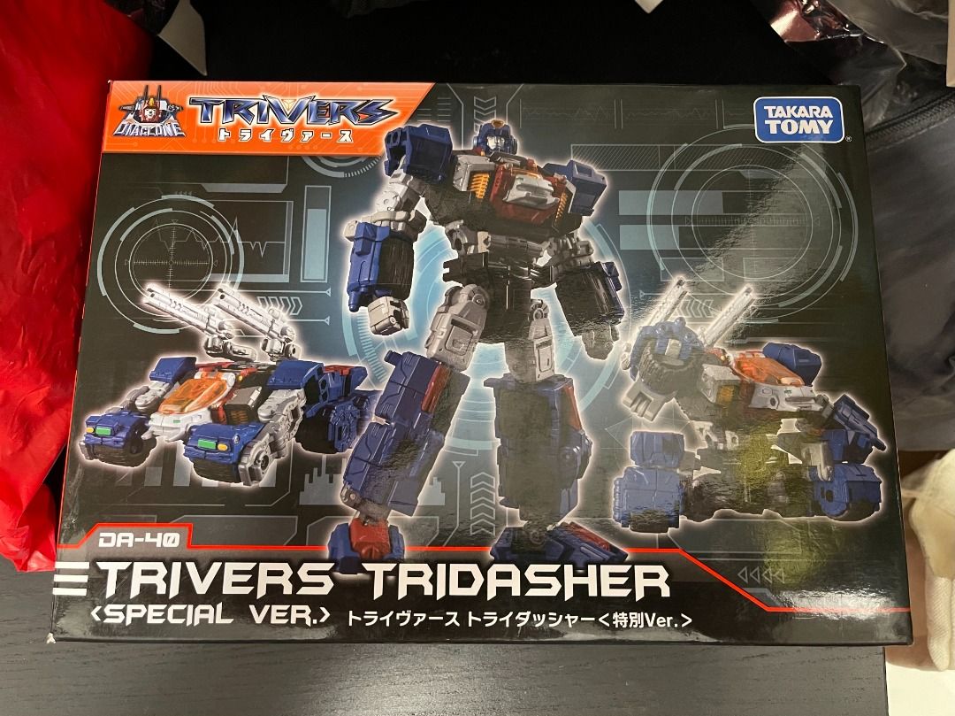 售 二手 Diaclone 所見所得 Takara Tomy 微星小超人 Diaclone DA-40 Trivers Tridasher ...