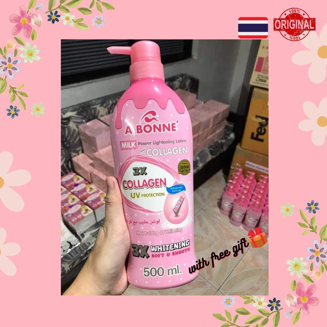 A Bonne Milk Power Lightening Collagen Lotion 500ml, Beauty & Personal ...