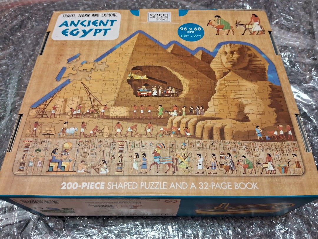 Ancient Egypt Puzzle, Hobbies & Toys, Toys & Games on Carousell