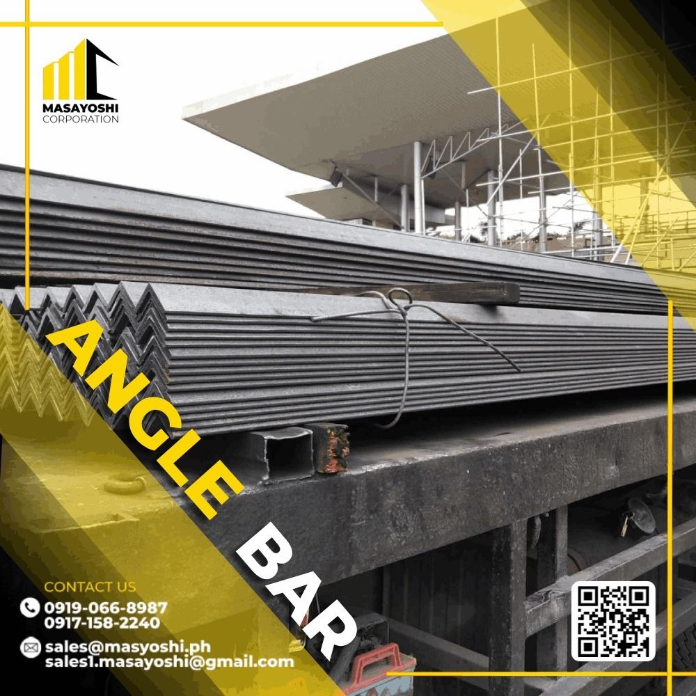 Angle Bar 2x2 3mm ANGLE BAR 4mm X 50 X 50 Steel Deck Channel Bar