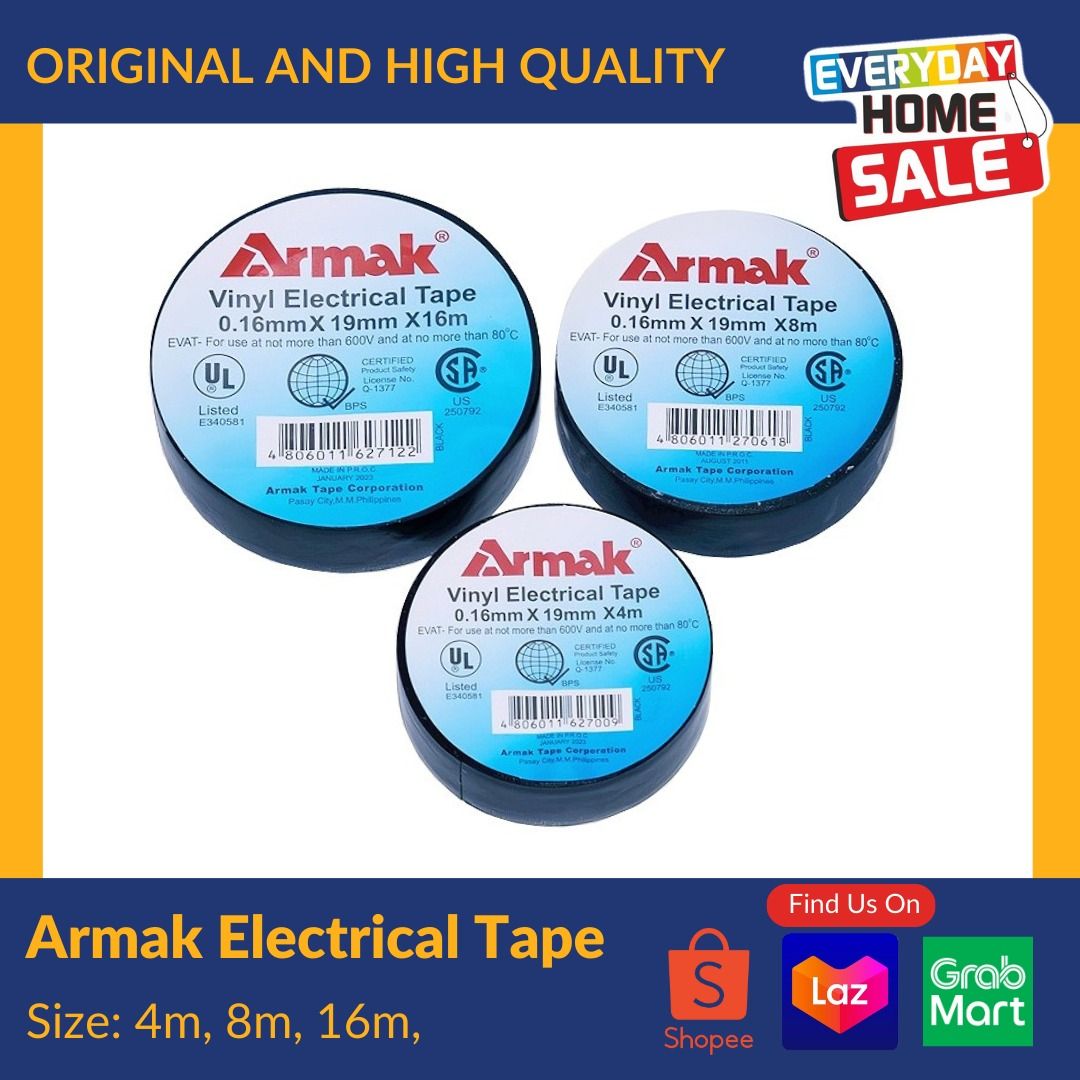 Armak Electrical Tape, Furniture & Home Living, Furniture, Other Home ...