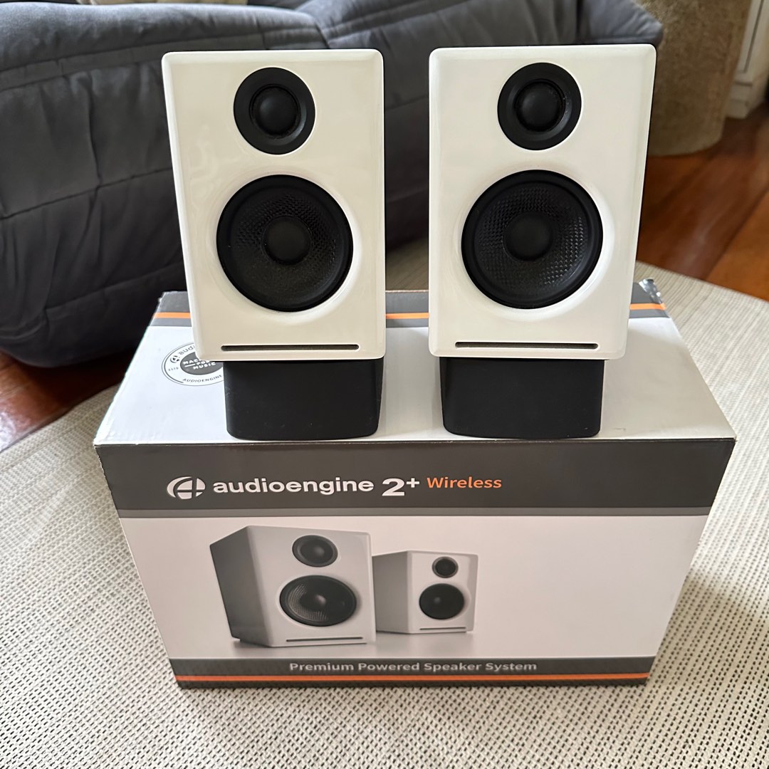 Audioengine A2+ speaker (Hi-gloss white), Audio, Soundbars, Speakers & Amplifiers on Carousell