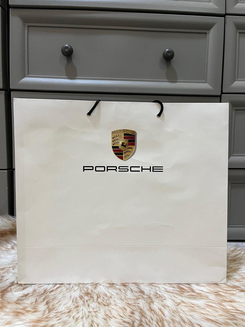 Authentic Porsche Paperbag, Hobbies & Toys, Stationary & Craft, Craft ...