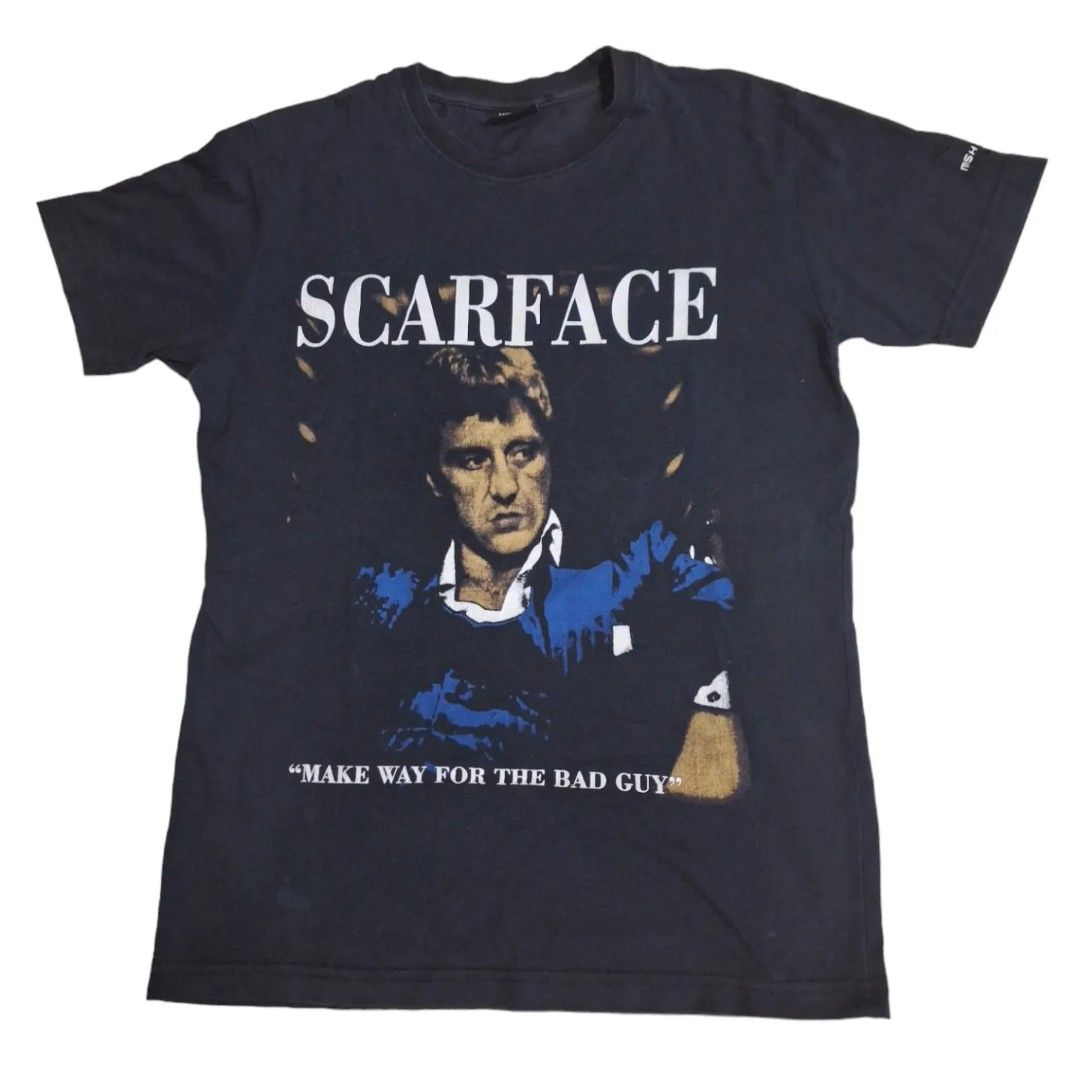 Baju movie scarface x brand mish mash, Men's Fashion, Tops & Sets ...